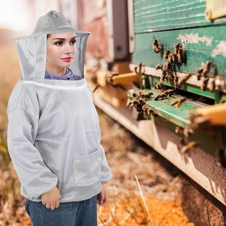 Breathable Bee Suit, Cotton Type Beekeeper Jacket, Bees Birds For Pets ...