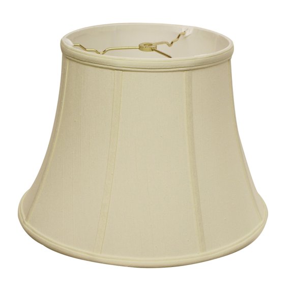 Lampshade Bell Shape Softback Pleat Slant Vintage Gold Textured Light ...