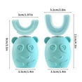 Kids Electric Toothbrush U Shaped Automatic ToothBrush For Children ...