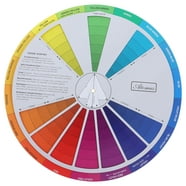 Jack Richeson Individual Large Color Wheel TEaching Chart, 7 x 7 in ...