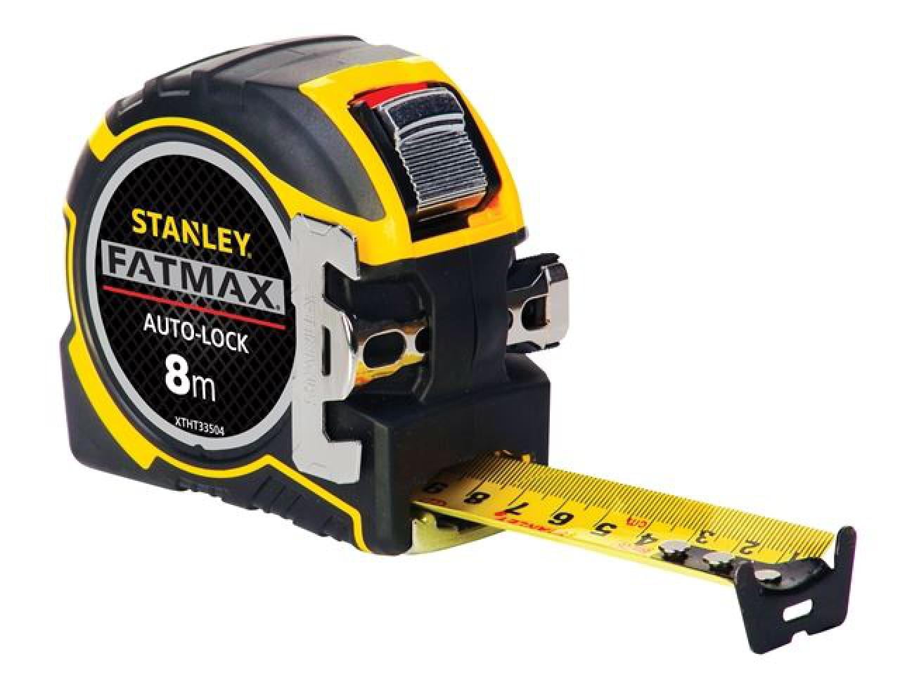 STANLEY - FatMax® Autolock Pocket Tape 8m (Width 32mm) (Metric only ...