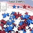240Pcs Wooden Five-pointed Stars Display Decoration for Home Office ...