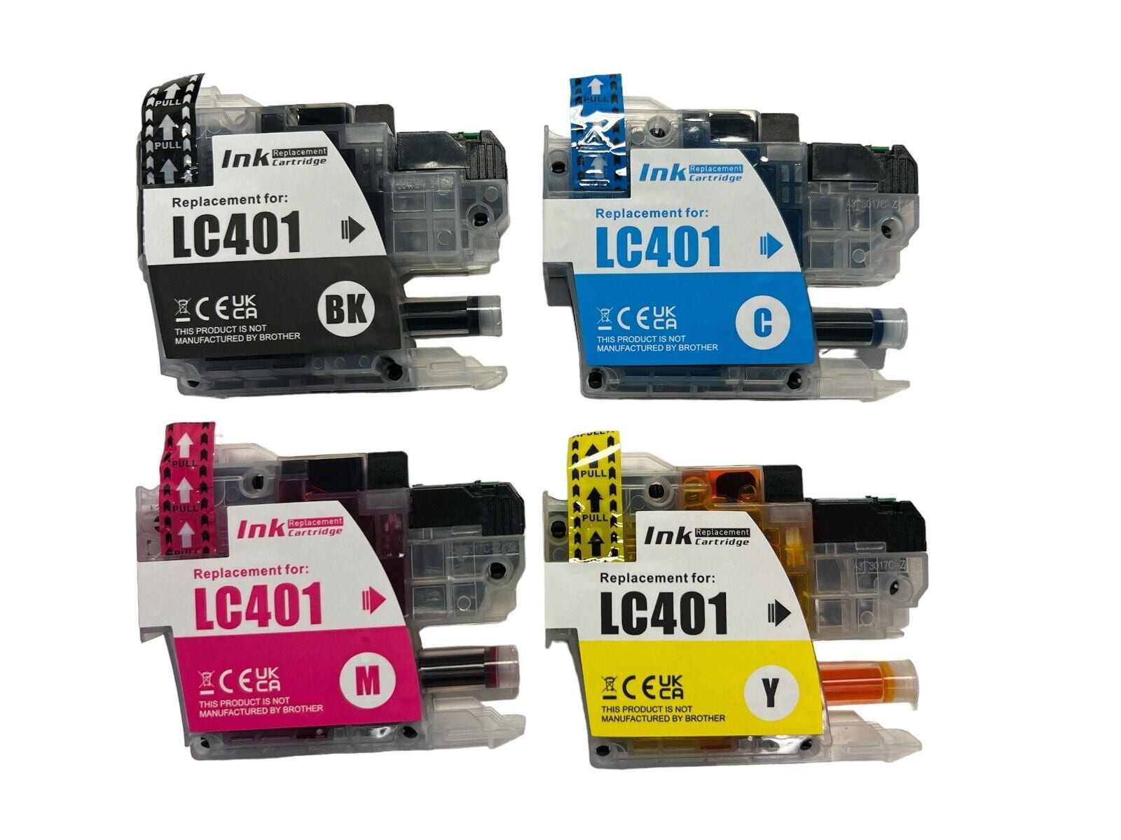 Compatible LC 401 Ink Cartridge Replacement for Brother LC401 for MFC ...