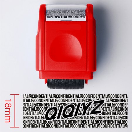 Confidential Roller Stamps Protection Personal Information Blocker ...
