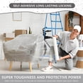 2 rolls of heavy duty stretch film - 18 inches, 2000 feet, 80 gauge ...