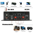 LineYDI 800W 2 Channel bluetooth Mini HIFI Power Amplifier Audio Stereo ...