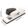 Office Heavy Duty Stapler, Dual Action Stapling, Steel Alloy, Modern ...