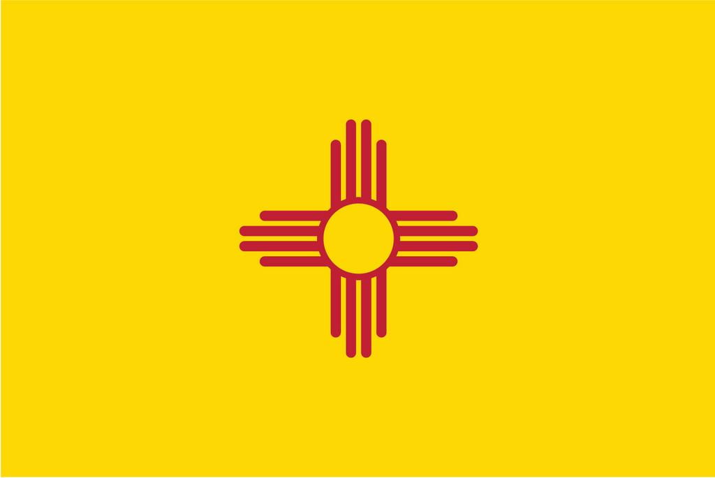 2-Pack New Mexico State Flag Decal Sticker | 5-Inches By 3-Inches ...