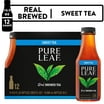Pure Leaf Real Brewed Extra Sweet Iced Tea, 18.5 fl oz, 12 Pack Bottles ...