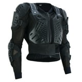 Men's Motorcycle Body Armour Jacket Dirt Bike Off Road Back Spine Chest ...