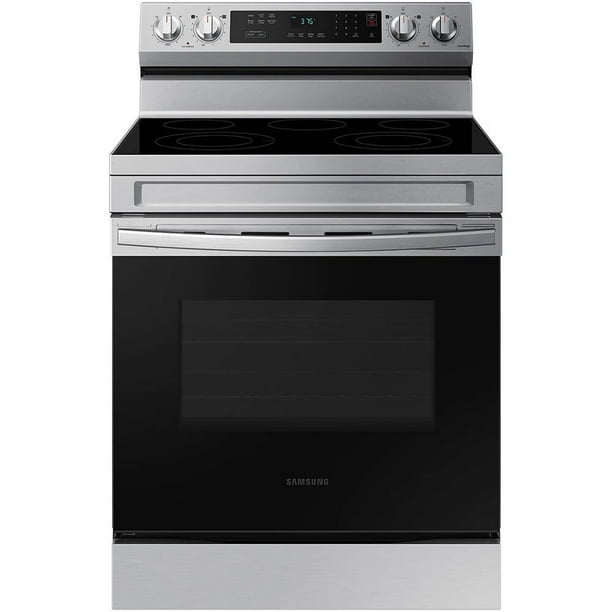 Samsung NE63A6311SS 6.3 Cu. Ft. Stainless Freestanding Electric Range ...