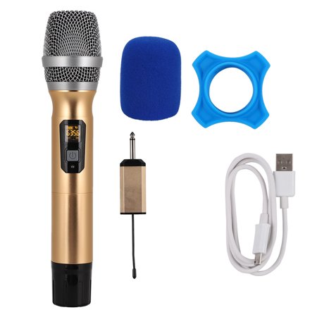 Universal Microphone Karaoke Microphone Digital Frequency Modulation UHF 500~980MHz Universal ...