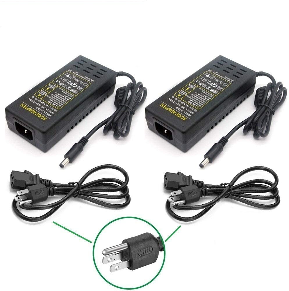 Topled Light AC/DC Power Supply Adapter for 5050/3528 LED Strip Rope ...