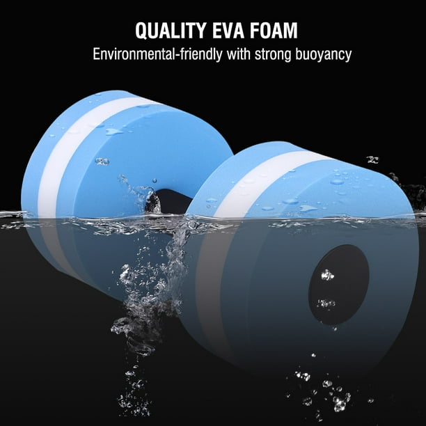 Ccdes 1 Pair Water Float Bodybuilding Training Fitness Yoga Dumbbell ...