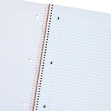 Pen+Gear College Ruled Poly 1-Subject Notebook with Inside Pockets, 9 ...