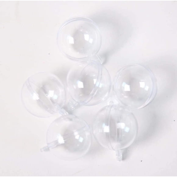 Plastic Balls Clear