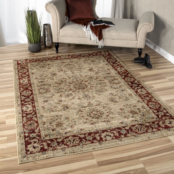 Orian Rugs American Heritage Promenade Cream Area Rug - Walmart.com