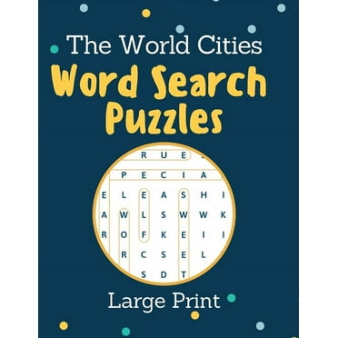 Universal Map Large Print Word-Find Puzzle Book (Set of 3) - Walmart.com
