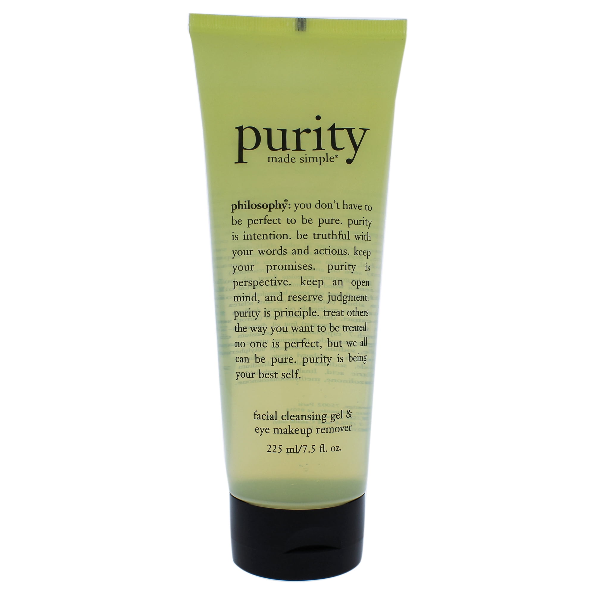 Purity Made Simple Foaming Facial Cleansing Gel and Eye Makeup Remover ...