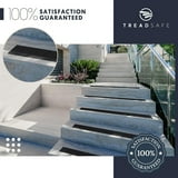 TREADSAFE Non-Skid Safety Traction Resistant Rubber Grip Tape Strips, 6 ...