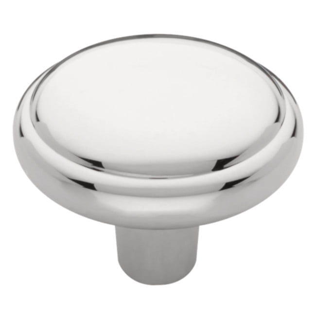 Liberty Polished Chrome 1-1/4" Domed Top Round Knob - Walmart.com