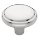 Liberty Polished Chrome 1-1/4" Domed Top Round Knob - Walmart.com