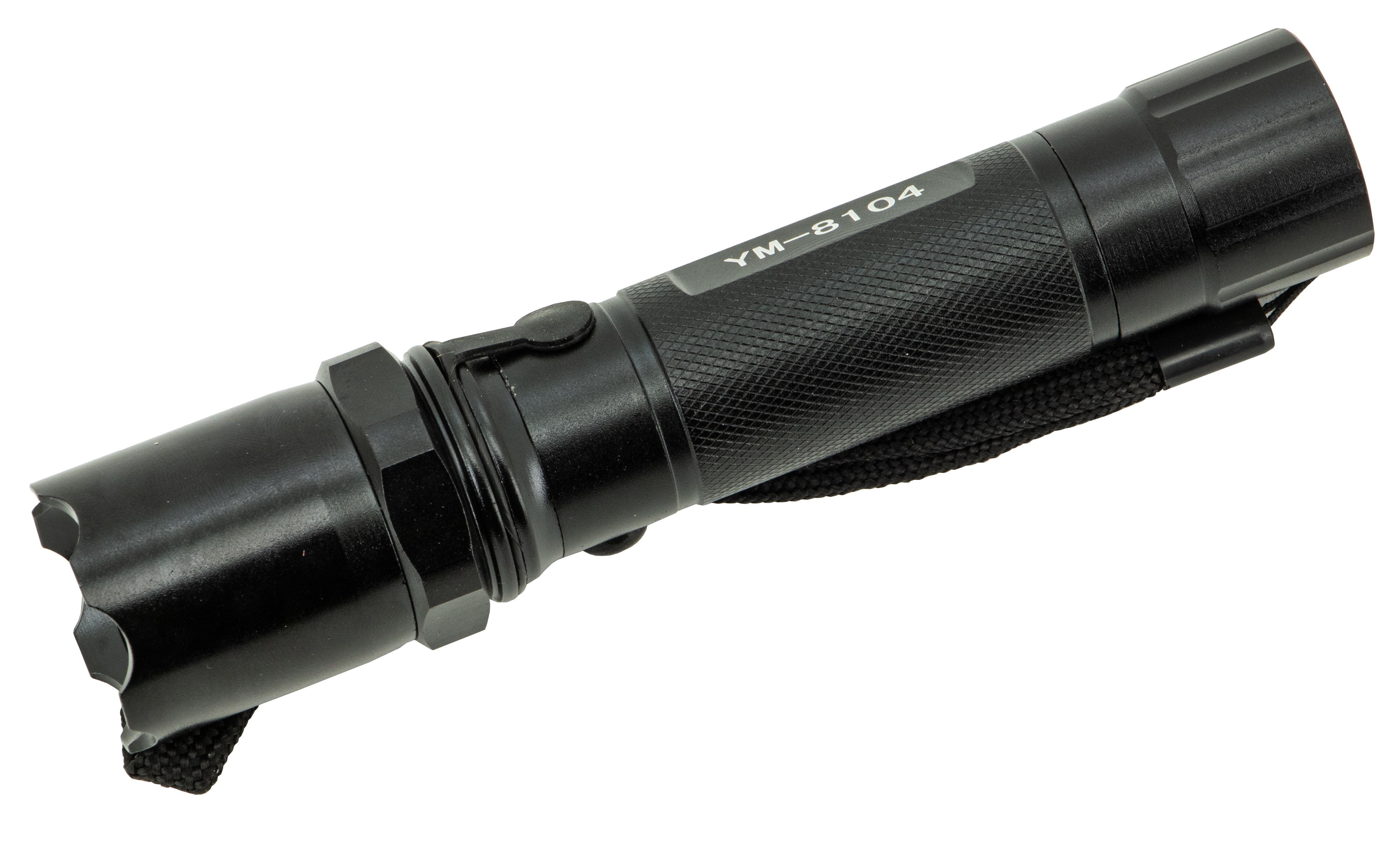 Aluminum Rechargeable CREE LED Flashlight with Carry Case - Walmart.com