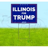 President Donald Trump Big Head Yard Sign, 19" x 14" - Walmart.com