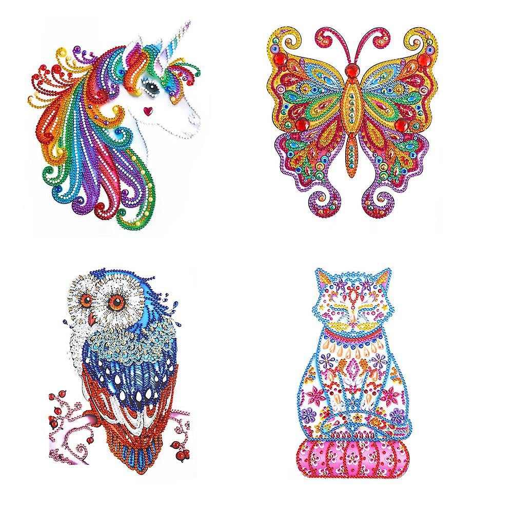 Click here for Geecy 4 Pcs Diamond Painting Stickers Kits For Kid... prices