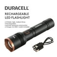 Duracell 3000 Lumen Rechargeable LED Flashlight - Durable - Walmart.com