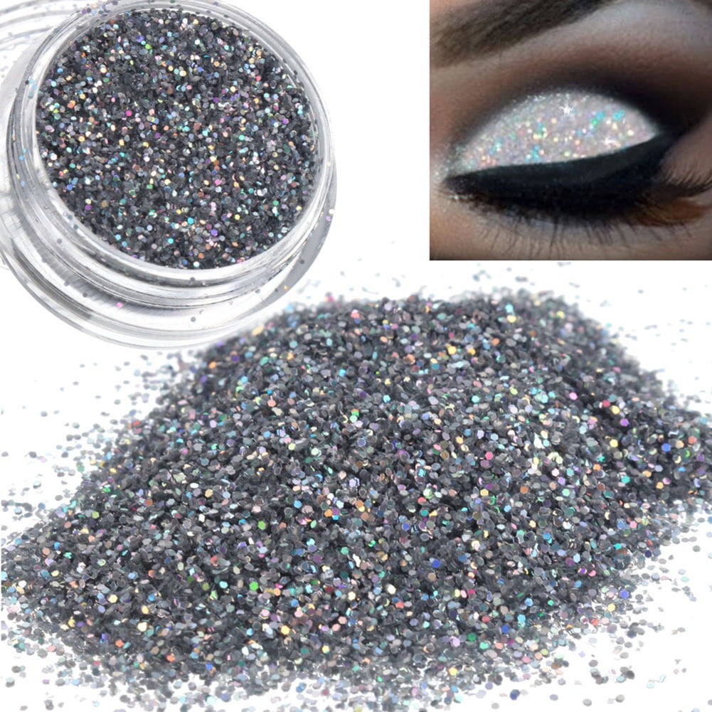 Loose Glitter Eye Makeup