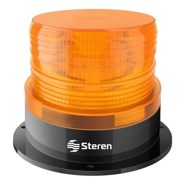 Luz Led Estrobo Steren Ambar EST-100AM | Bodega Aurrera en línea