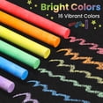 432 Count Colored Chalk, 36 Packs Color Chalk Bulk, Bulk Chalkboard ...