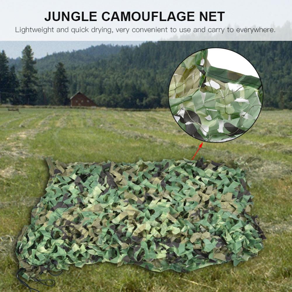 Garosa 2Sizes Army Jungle Camouflage Net Hunting Shooting Fishing ...