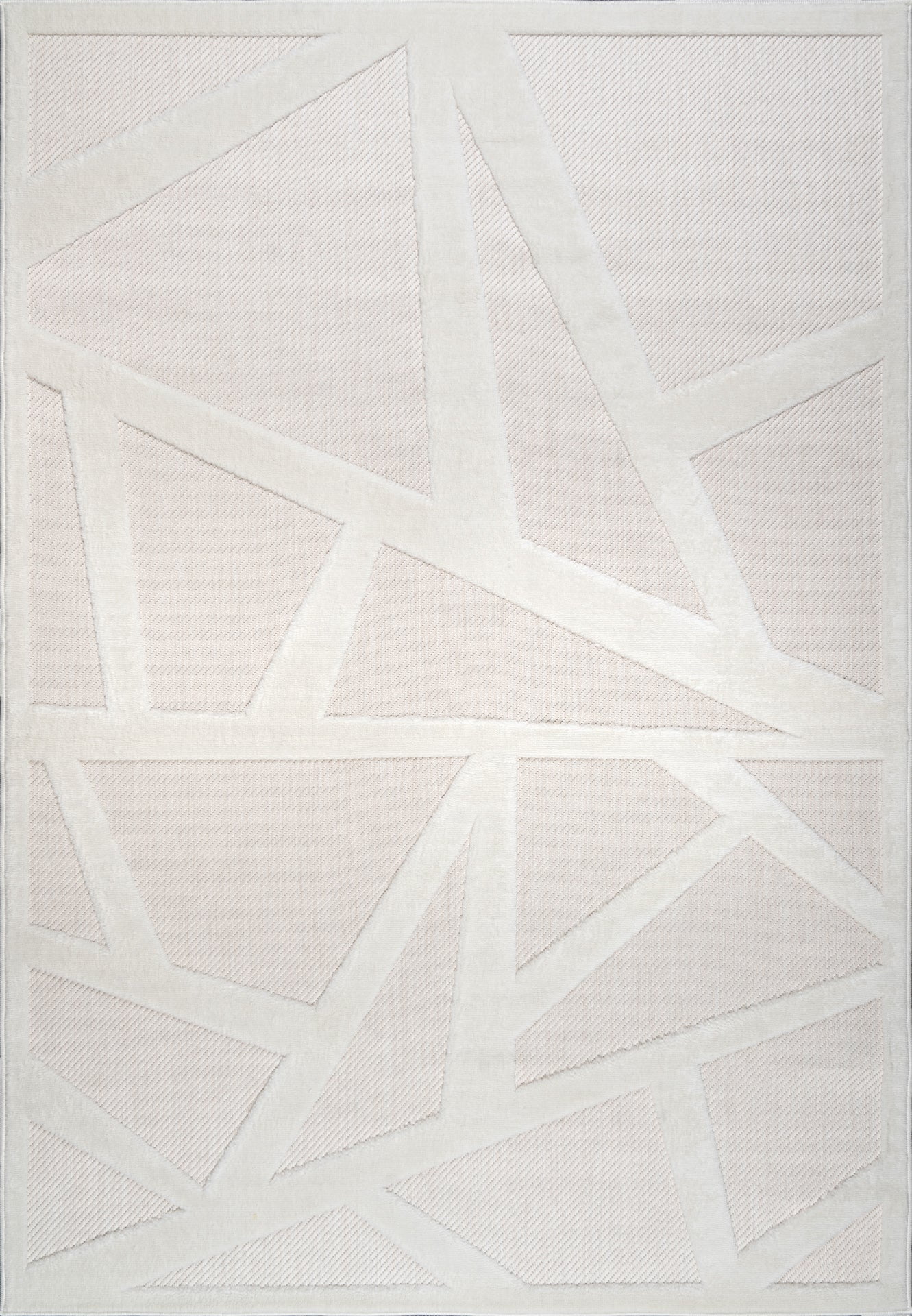 LaDole Rugs Outdoor Indoor Area Rug | Durable Soft Geometric Modern ...