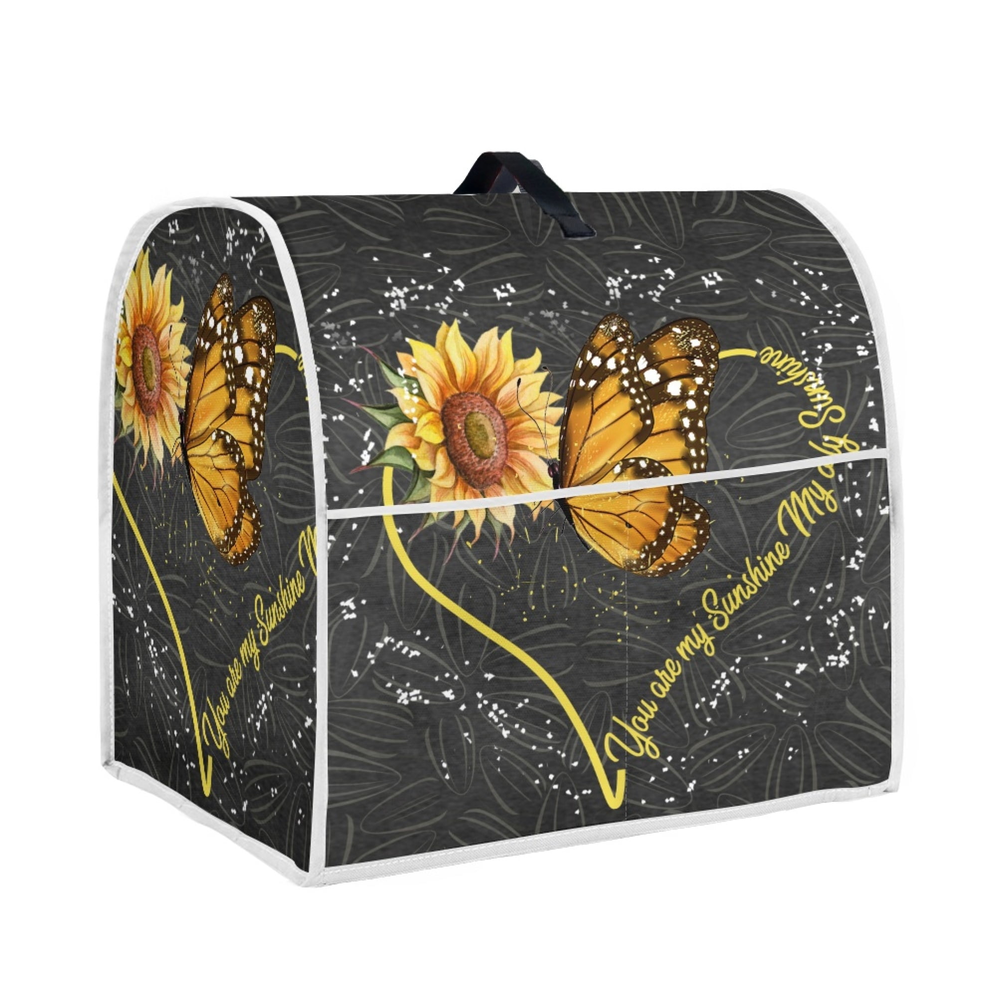 NETILGEN Heart Butterfly Sunflower Design Blender Dust Cover Foldable ...