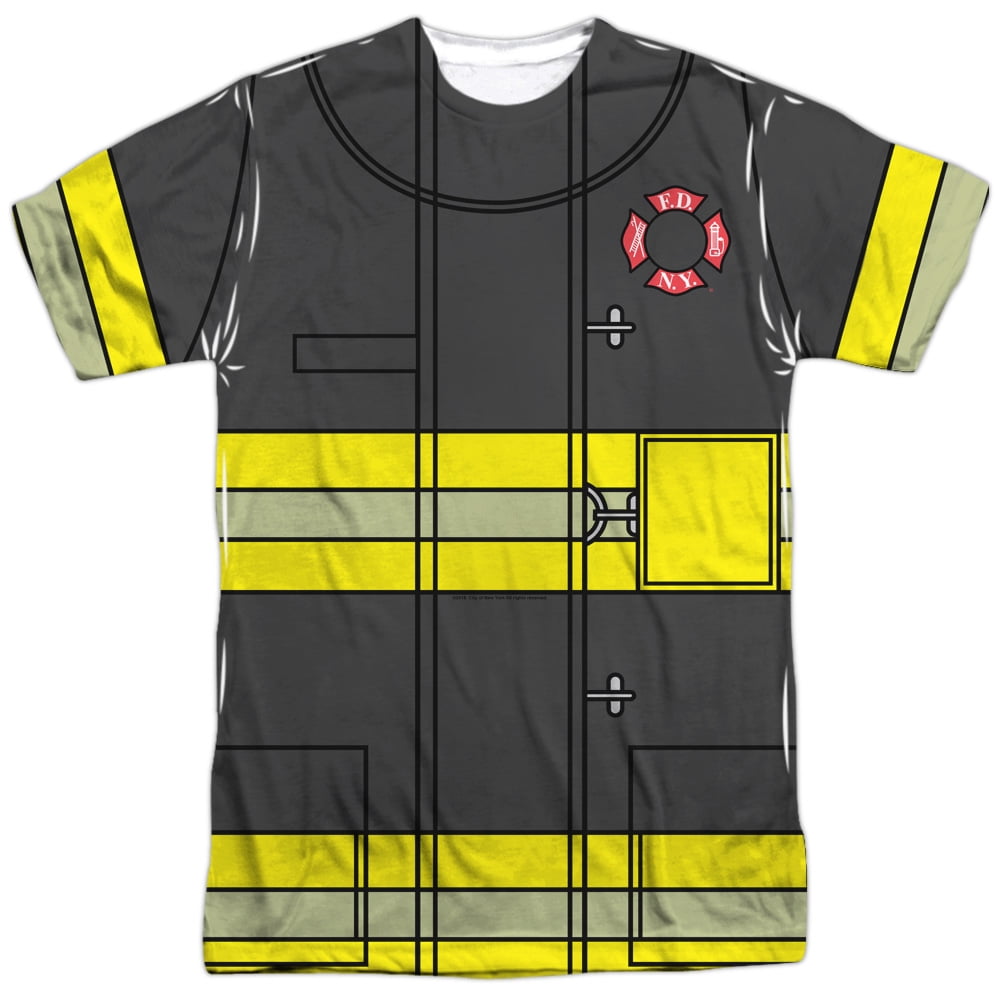 New York City - Firefighter Uniform - Short Sleeve Shirt - XX-Large ...