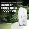 Philips AVENT Audio Baby Monitor DECT, White, SCD502/10 - Walmart.com