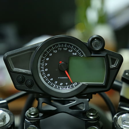 Universal Motorcycle Digital Speedometer Exquisite 8-18V Motorcycle ...
