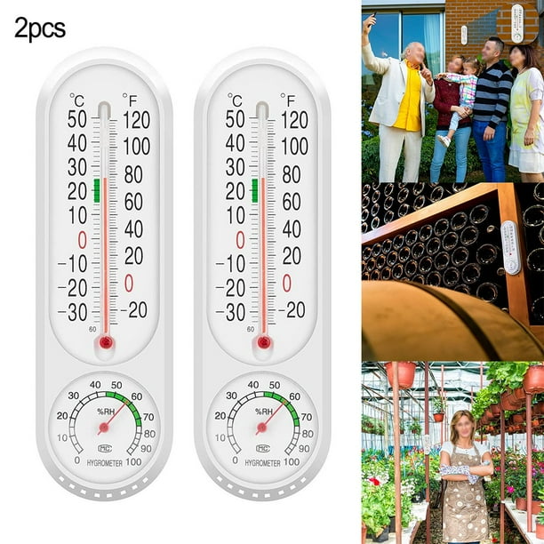 Large Outdoor Wall Analog Patio Thermometer Mounting Bracket ...
