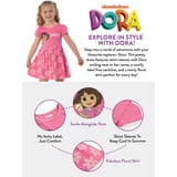 Dora The Explorer Girls Dress Pink Sizes 3T-8 - Walmart.com
