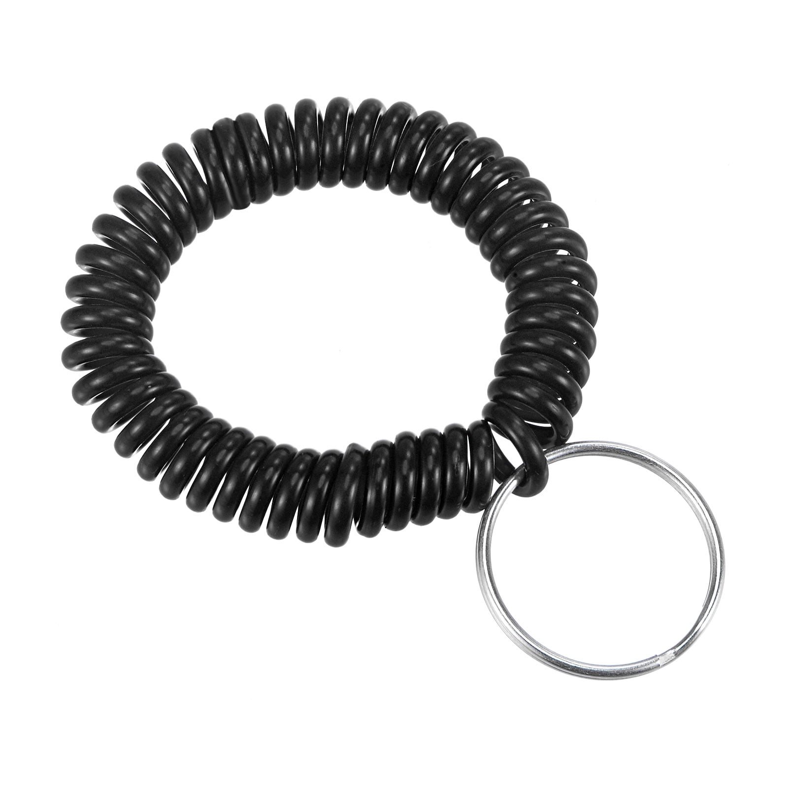 Click here for Unique Bargains Plastic Wrist Coil Keyring Stretch... prices