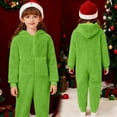 FINALGANG Boys Romper Winter Kids Warm Solid Color Hooded Homewear ...