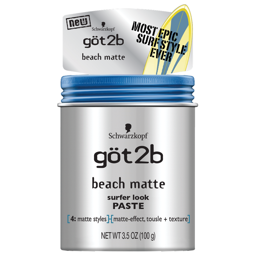 Got2B Beach Matte Surfer Look Hair Paste, 3.5 Ounce - Walmart.com ...