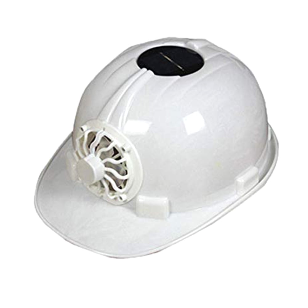 Yoone Outdoor Solar Power Cooling Fan Safety Helmet Workplace ...