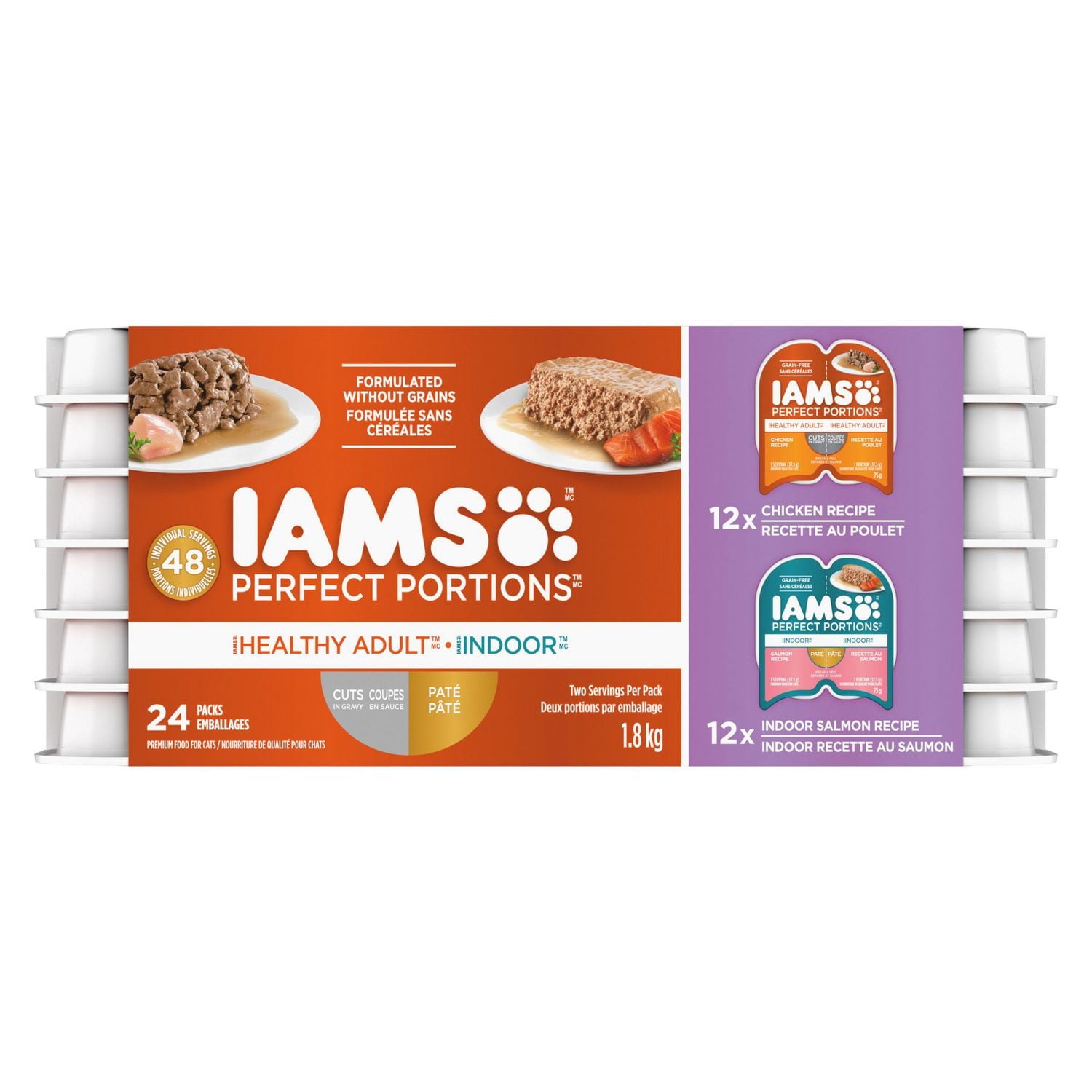 Click here for Iams Perfect Portions Grain Free Chicken Cuts In G... prices