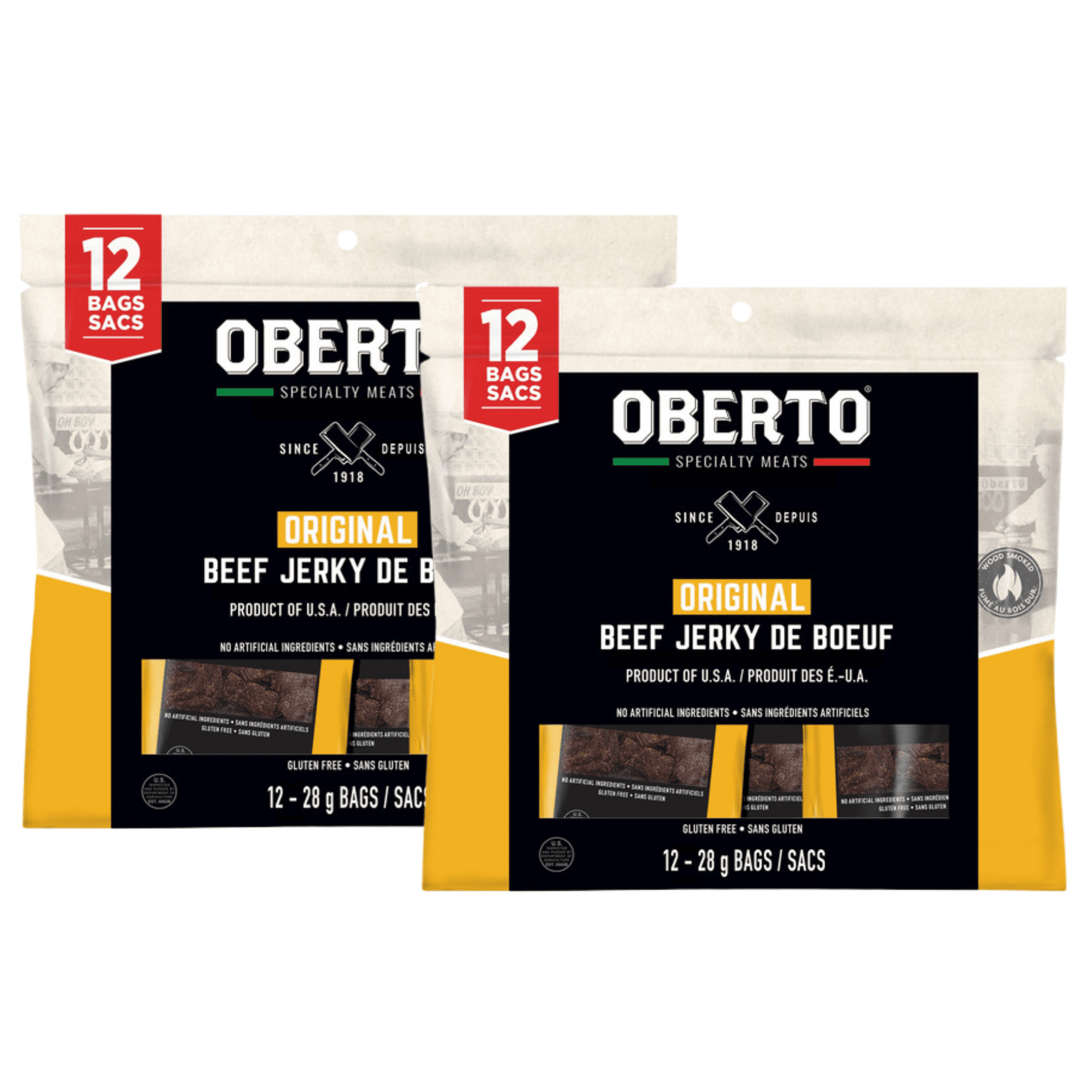 Click here for Oberto Natural Wood Smoke Beef Jerky - Pack Of 2 prices