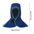 Comfortable Welding Head Cover With Extended Neck Guard Prevents ...