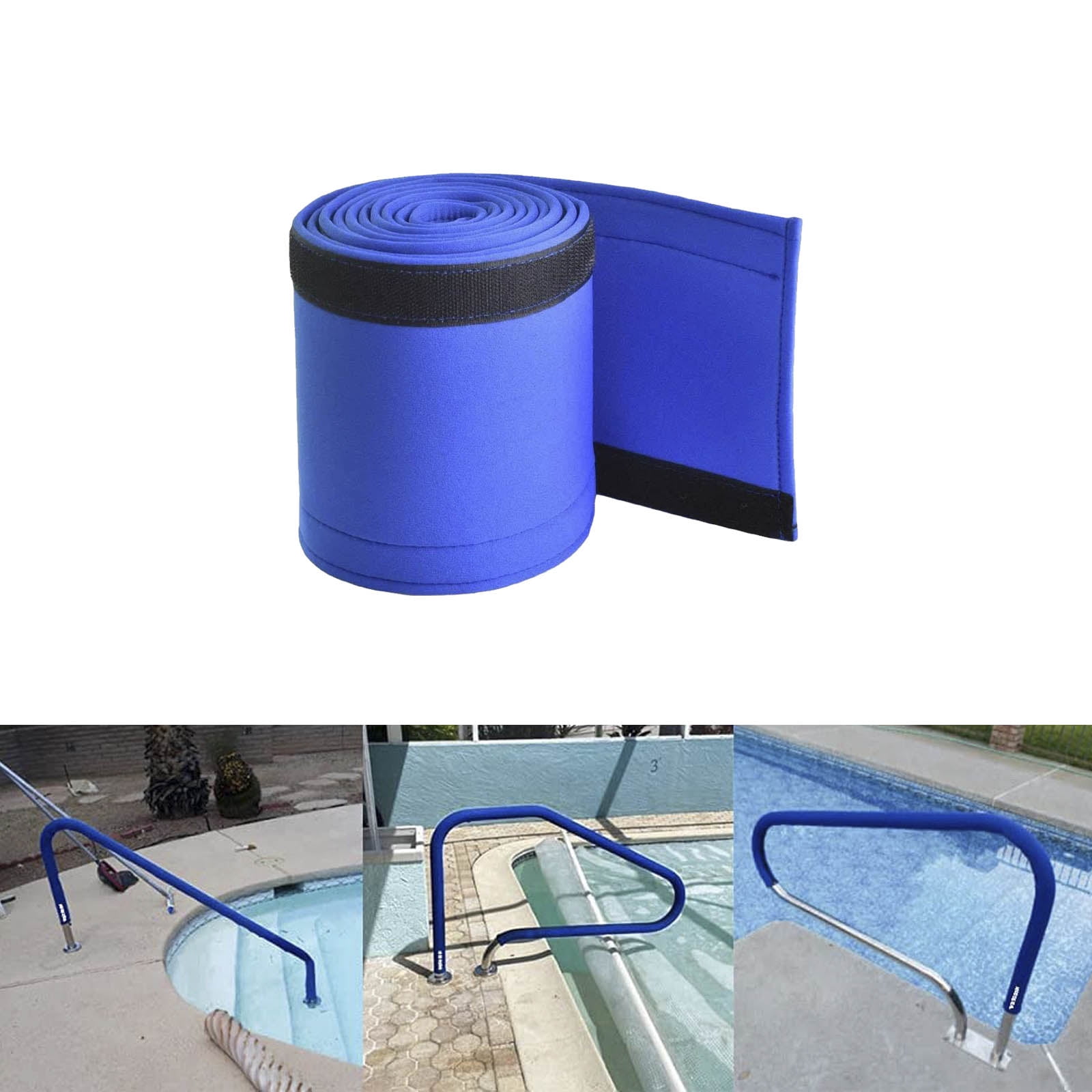 Pannow Pool Handrail Cover 6 Feet Slip Resistant Rail Grip For Swimming ...