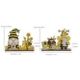 XINGLAN Promotion! Desktop Ornament Mini Dollhouse Outside Lantern Bee ...